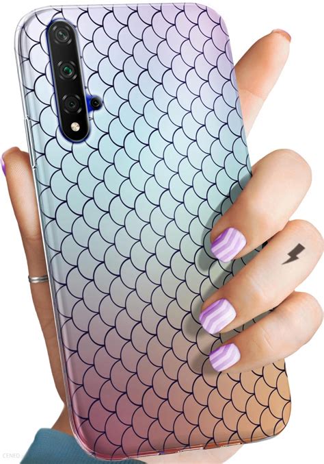 Hello Case Etui Do Huawei Nova 5T Honor 20 Ombre Case Etui Na Telefon