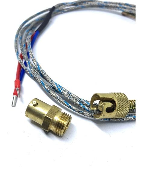 Termopar Tipo J Para Forno Ponta 6mm Cabo 2 Metros Original Coller