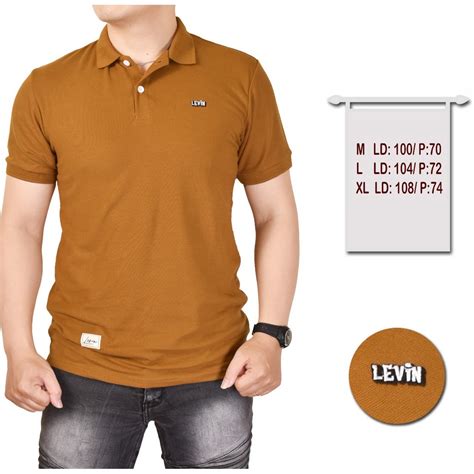 Jual Otsukafabric Polo Shirt Pria Lengan Pendek Pria Polos Kerah Kaos