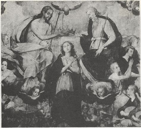 La coronación de la Virgen de Bernardo Bitti Juan del Valle y Caviedes