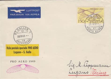Brief PRO AERO 1949 Mit F45 Kaufen Auf Ricardo