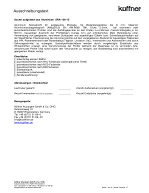 Ausfüllbar Online Aluminium angle bar EN AW 6060 AlMgSi0 5 100x50x5