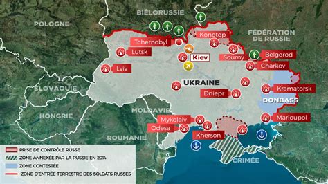 Guerre En Ukraine Le Point Sur Lavanc E Russe En Carte Rtbf Actus