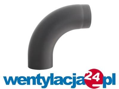 Kolano spalinowe gięte niskie fi 90 120mm DARCO 6645264285