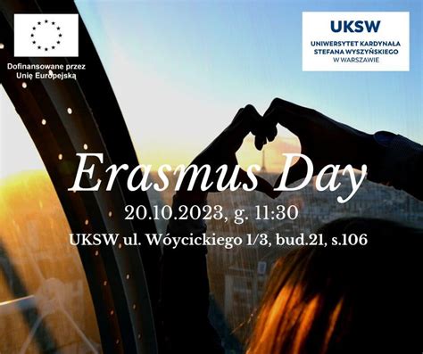 Erasmus Day na UKSW Uniwersytet Kardynała Stefana Wyszyńskiego w