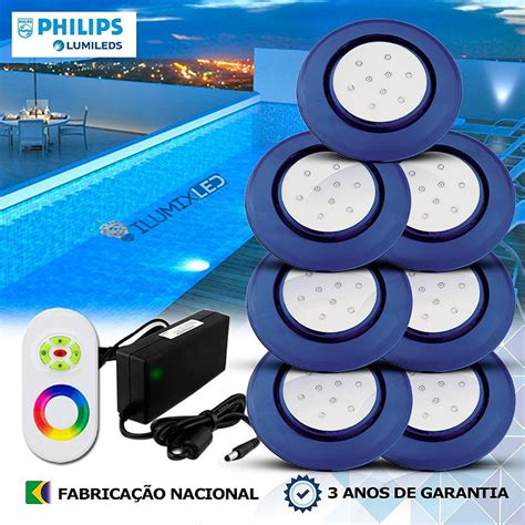Kit Completo de Iluminação LED RGB para Piscinas ILUMIXLED BR