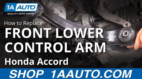 Replace Lower Control Arm Honda How To Replace Front Lo