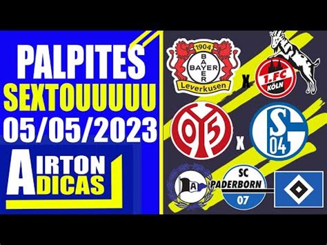 Palpites Futebol Para Hoje Sexta Feira Sextouuu Dia De Maio