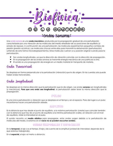 Biofísica de la Audición Abril Oriana Feser uDocz