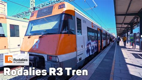 R3 Tren Rodalies De Catalunya Sant Quirze De Besora Montesquiu