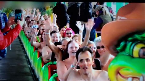 Record Attempt Most Naked Runs In Roller Coaster Notice G Flickr