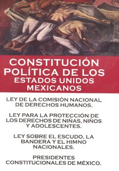 Constitucion Politica De Los Estados Unidos Mexicanos Sin Autor