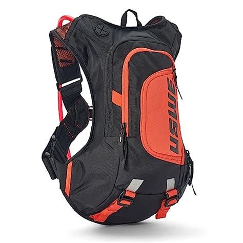 USWE Moto Hydro Sac à dos d hydratation 8 l avec poche à eau de 3 l un