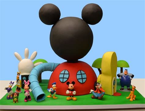 Mickey Mouse Club House Cake Artofit