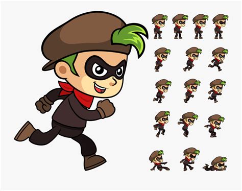 D Character Sprite Png Free Transparent Clipart Clipartkey