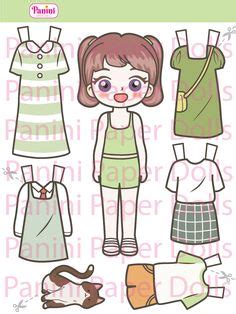 Panini Paper Doll Dress Up Set