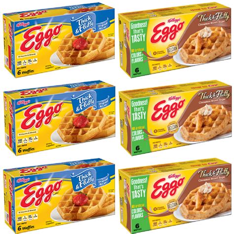 Kelloggs Eggo Thick Fluffy Waffles Just 0 46 At Walmart