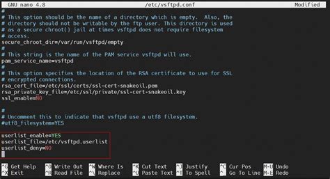 install vsftpd with ssl tls on ubuntu 20 04 linuxways
