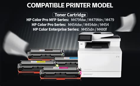Amazon INKCLOUD 414A Toner Cartridges With Chip 4 Pack Compatible