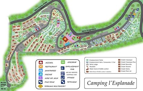 Camping Olmeto L Esplanade 4 étoiles en Corse du sud