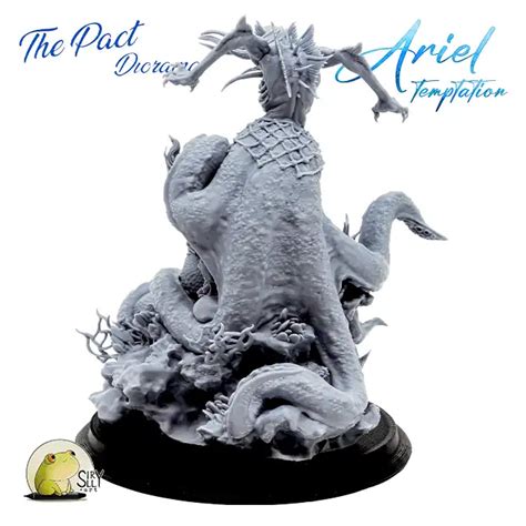 The Pact Diorama NSFW Ariels Temptation 3D Print Resin Simtasia