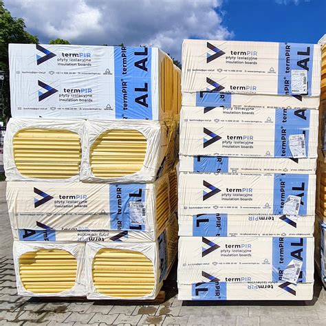 Płyta PIR termPIR AL 50 mm Izoproof poliuretan 5cm 1200x600
