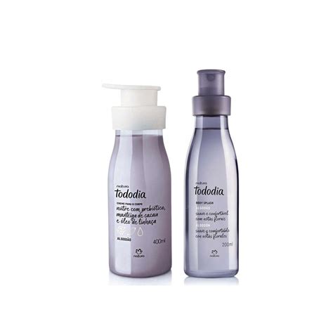 Creme Desodorante Nutritivo Para o Corpo Tododia Algodão 400ml