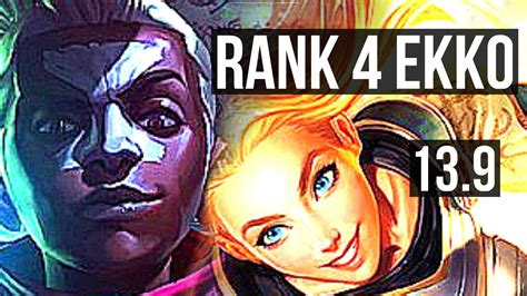 EKKO Vs LUX MID Rank 4 Ekko 2 2M Mastery 9 2 6 300 Games TR