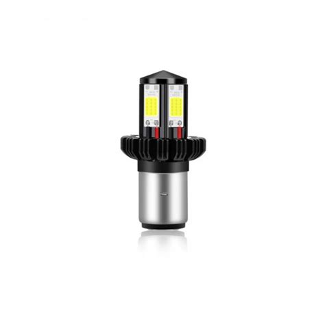 ampoule led ba20d blanche feu avant longue durée phare avant moto