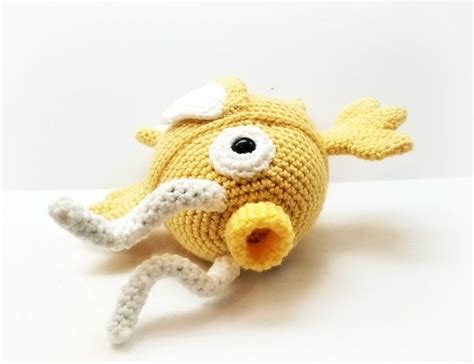 Crochet Magikarp Inspired Chibi Pokemon Etsy