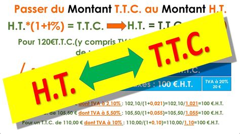 D Couvrir Imagen Du Ttc Au Ht Formule Fr Thptnganamst Edu Vn