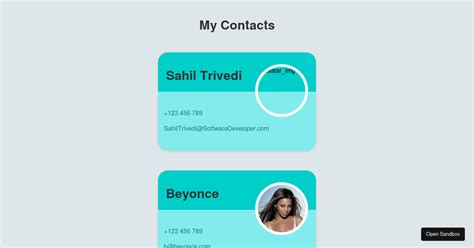React Props Practice Codesandbox