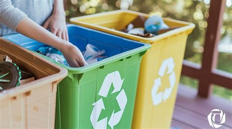 Premium Photo Step By Step Visual Guide For Waste Separation And