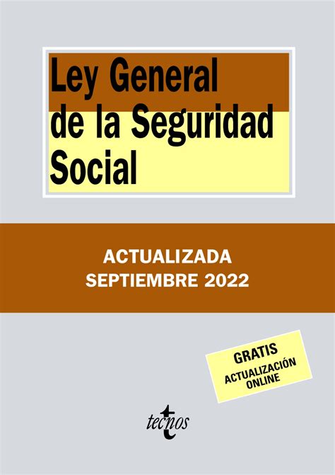 Libro Ley General De La Seguridad Social Fern Ndez