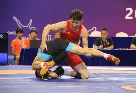 激情碰撞2022年全国国际式摔跤锦标赛在温开赛 新闻中心 温州网