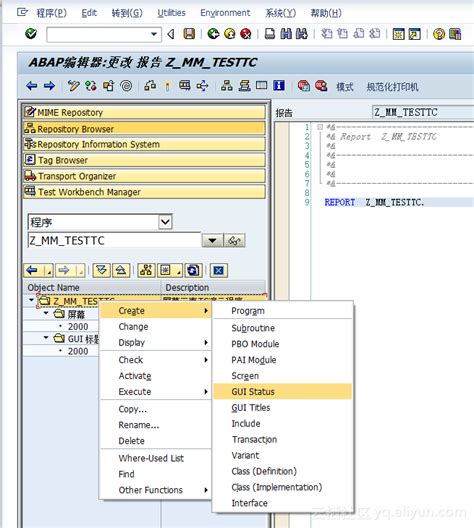 sap的abap屏幕程序如何使用table control进行数据交互 阿里云开发者社区