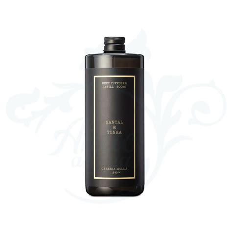 Recambio mikado Santal Tonka 500 ml Cerería Molla