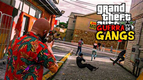 GTA V GUERRA DE GANGS DOMINAMOS A CIDADEZINHA DE PALETO BAY YouTube
