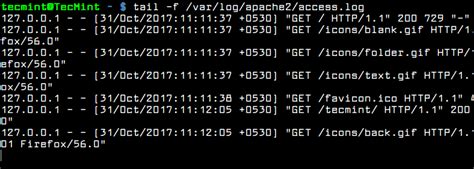 Ways To Watch Or Monitor Log Files In Real Time Linux Blimp