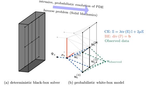 nonlinear forward and inverse stochastic problems with applications in medical diagnostics