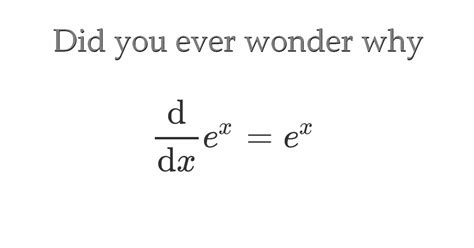 Proof Derivative Of Exponential X From First Principles Art Of