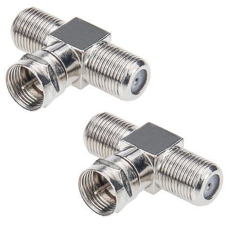 Buy Tv Cable Splitter Antenna Splitter In Out Pack Rfadapter F