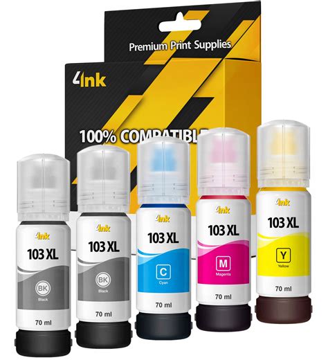 5x TUSZ DO EPSON ECOTANK L3210 L3211 L3251 L3256 porównaj ceny