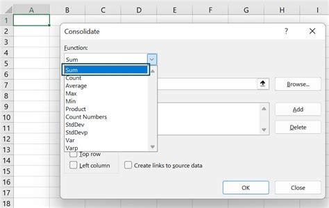 Consolidate Function In Excel Formula Examples How To Use