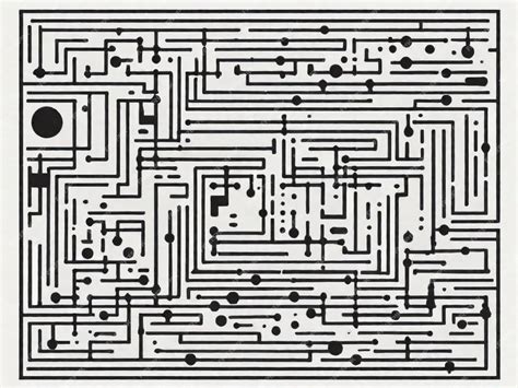 premium ai image abstract visual representation of predictive coding