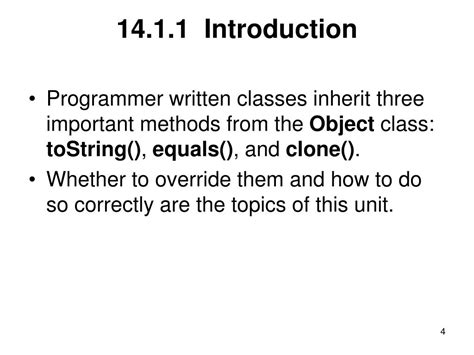 ppt object oriented programming java unit 14 powerpoint presentation id 6054083