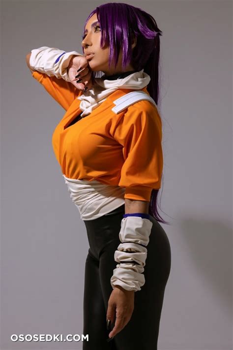 Nonsummerjack Bleach Yoruichi Shihouin Naked Cosplay Asian