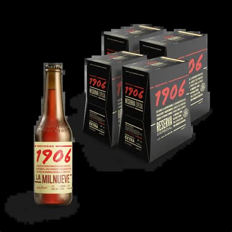 1906 Estrella Galicia Cerveza Reserva Especial Botella 33cl Pack 24