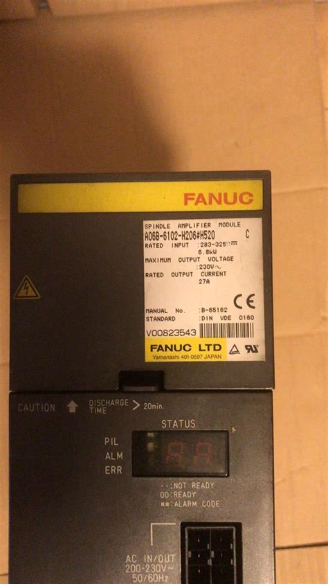 6 26 5FANUC ファナック A06B 6102 H211 H520 配線ネジ欠品 lc nida ac th
