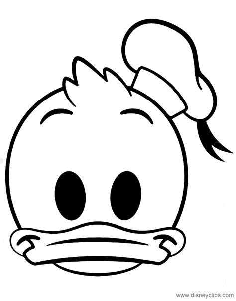 Disney Emojis Coloring Pages Disneyclips
